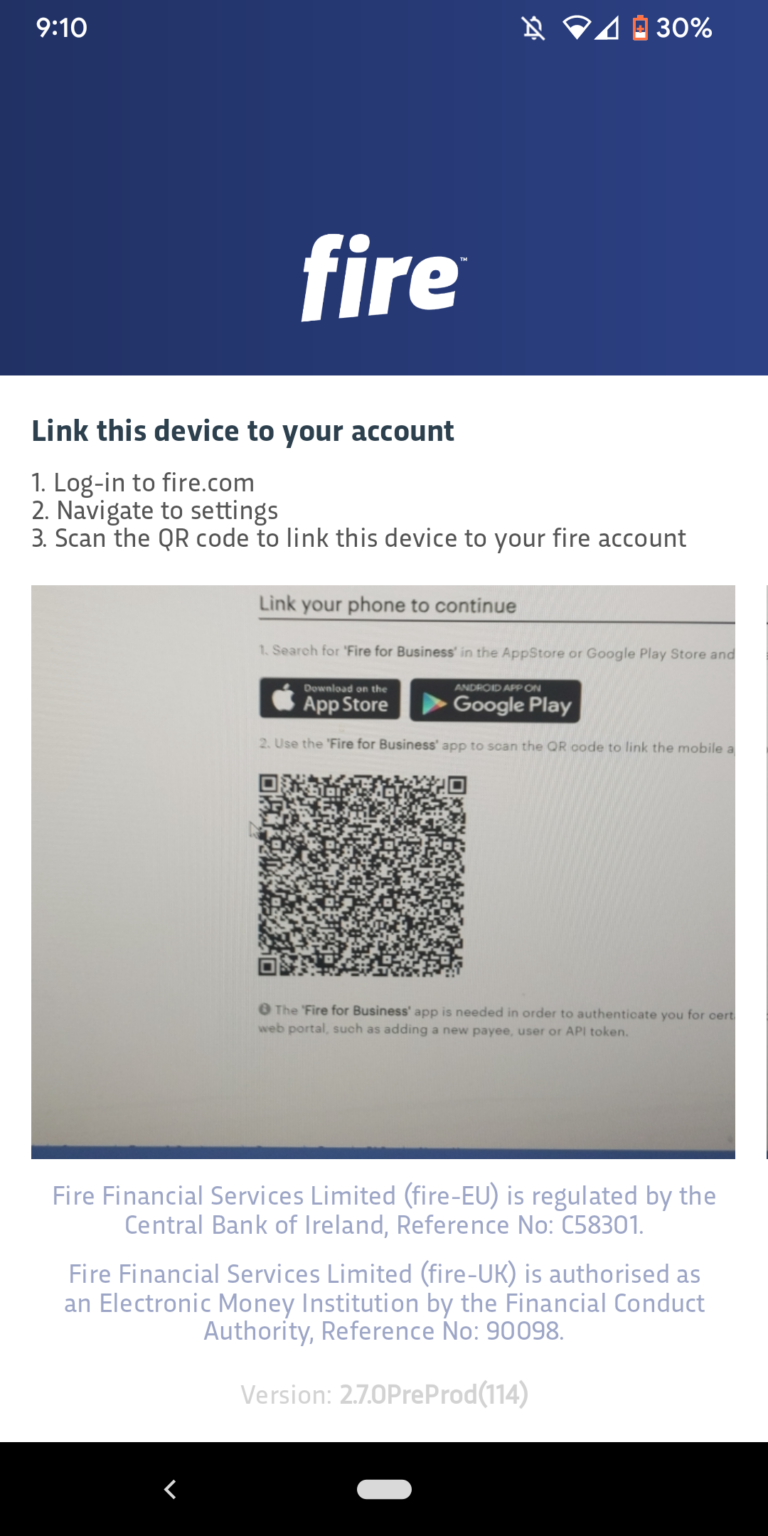 Linking your mobile app to your Fire account - Fire