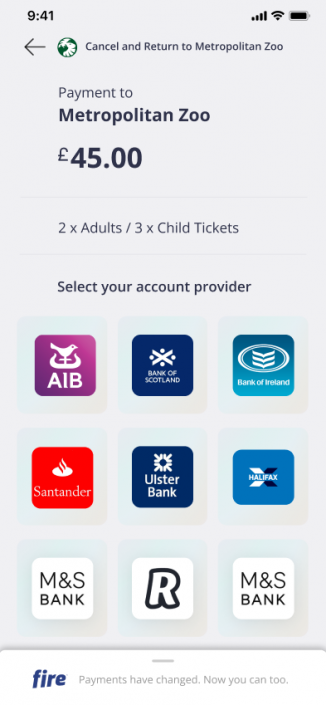 Fire Open Payments – New User Interface (Technical Guide)